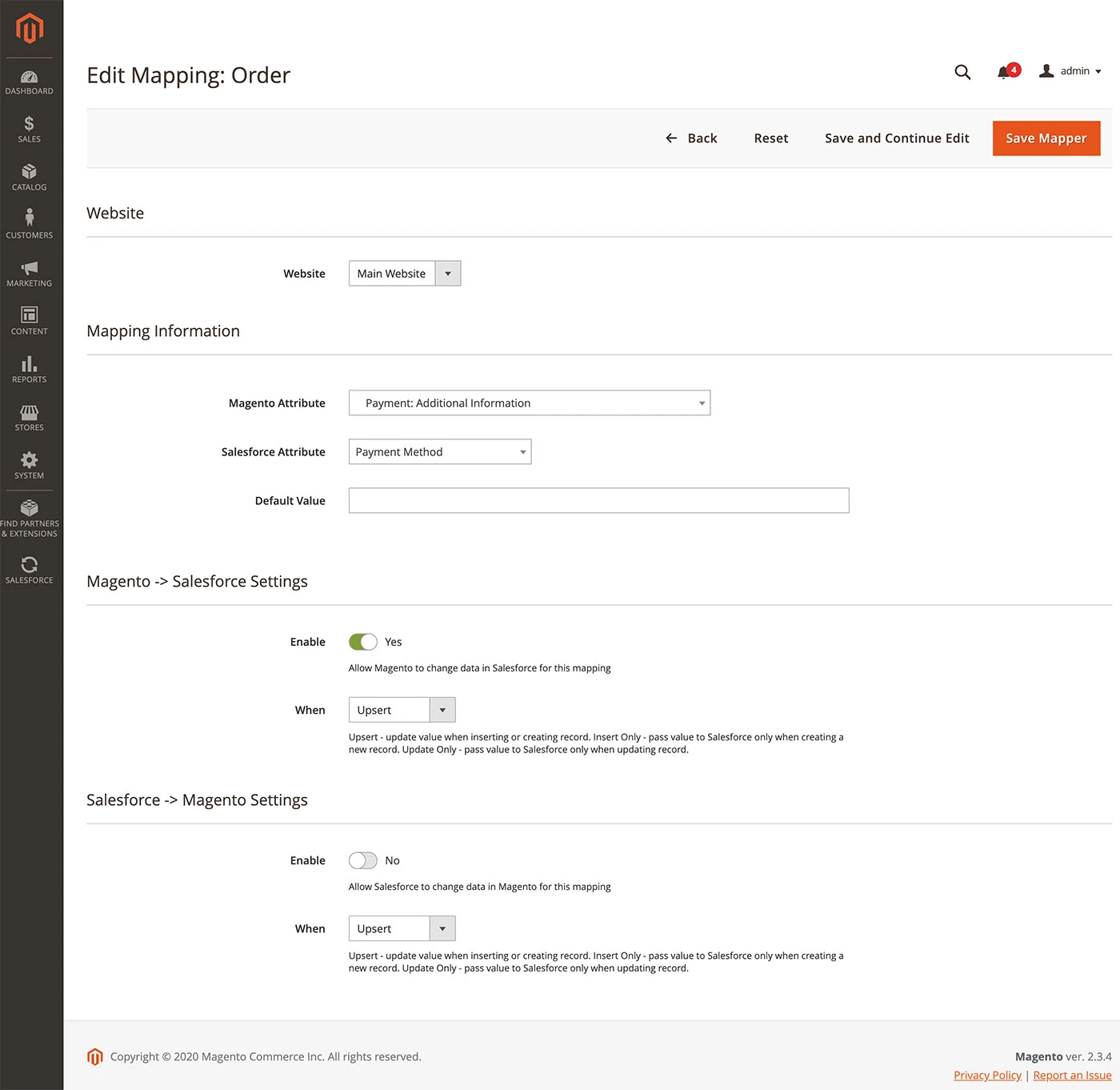 Magento 2 Salesforce Integration Powersync